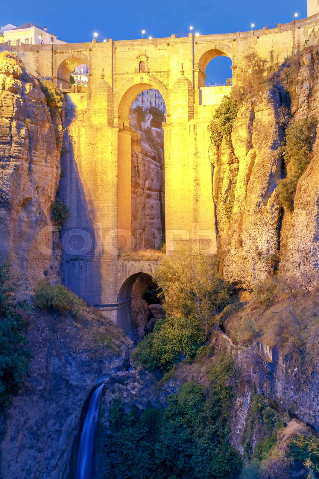 Ronda. New Bridge. | Stock image | Colourbox