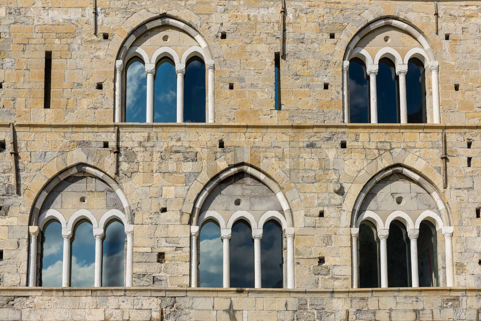 Medieval windows | Stock image | Colourbox