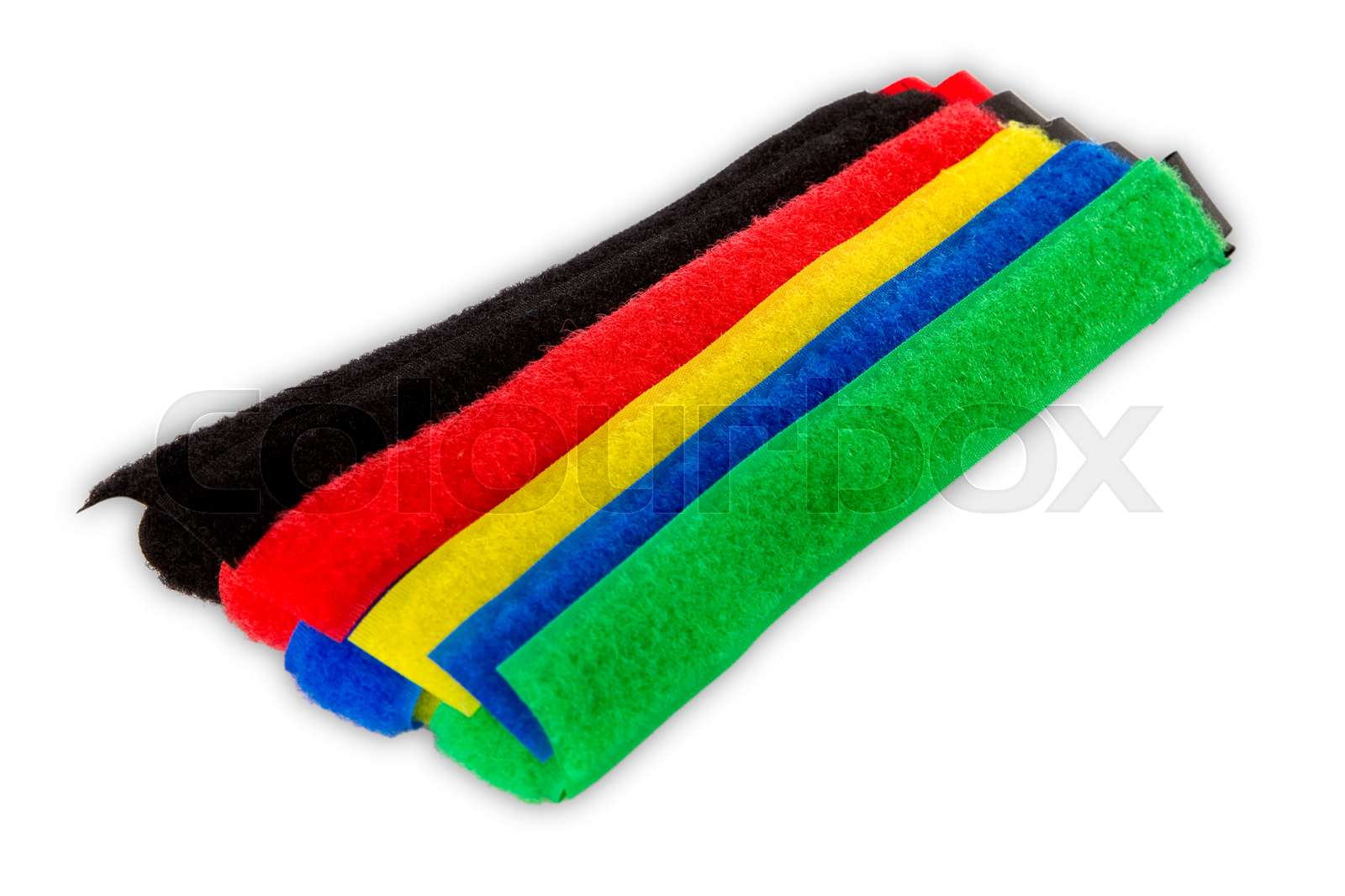 Colorful velcro stripes | Stock image | Colourbox