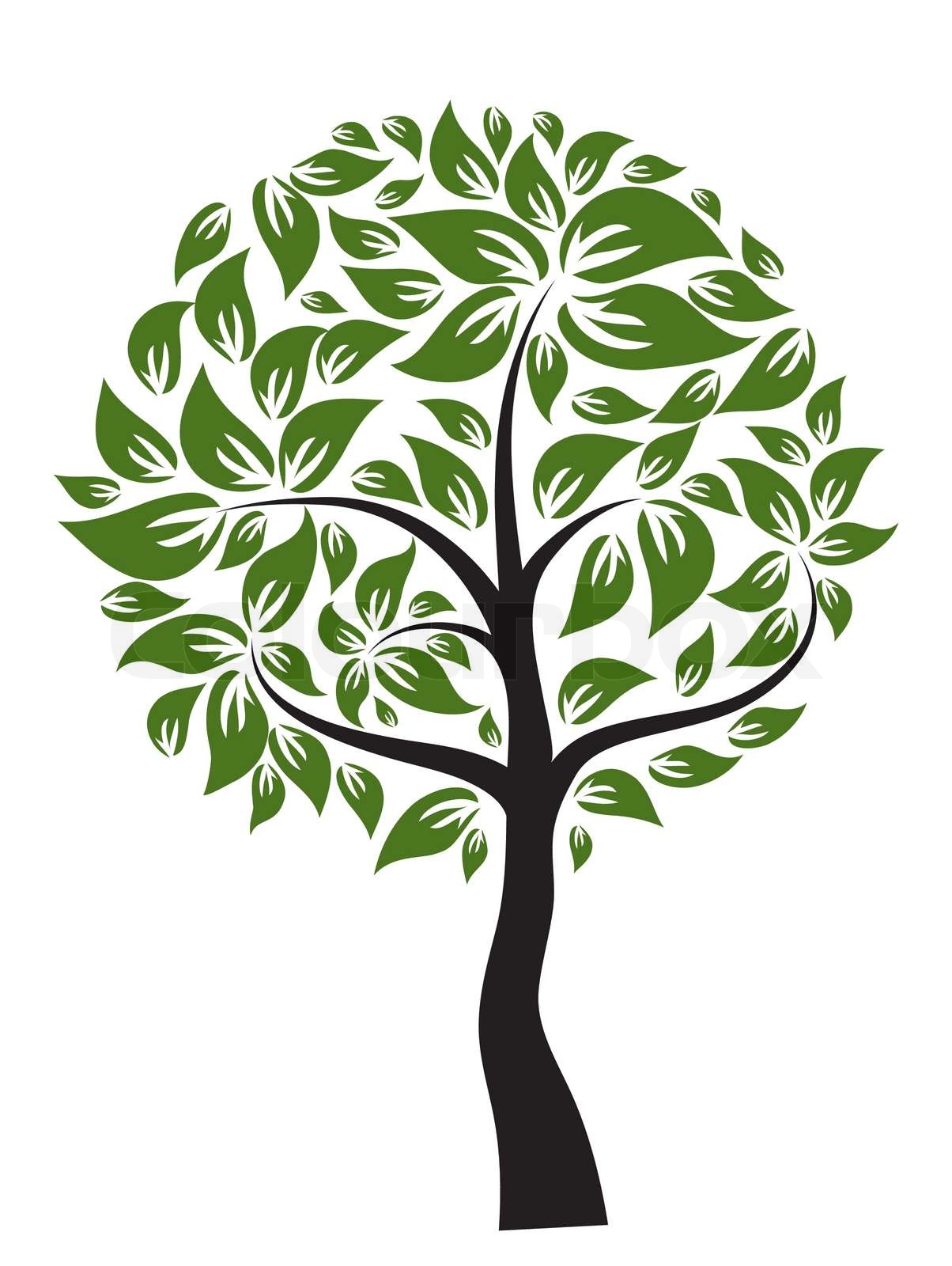 Dekorative Baum , Vektor-Illustration | Stock-Vektor | Colourbox
