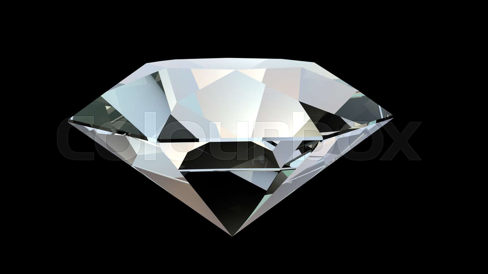 Rotating diamond 4k | Stock video | Colourbox