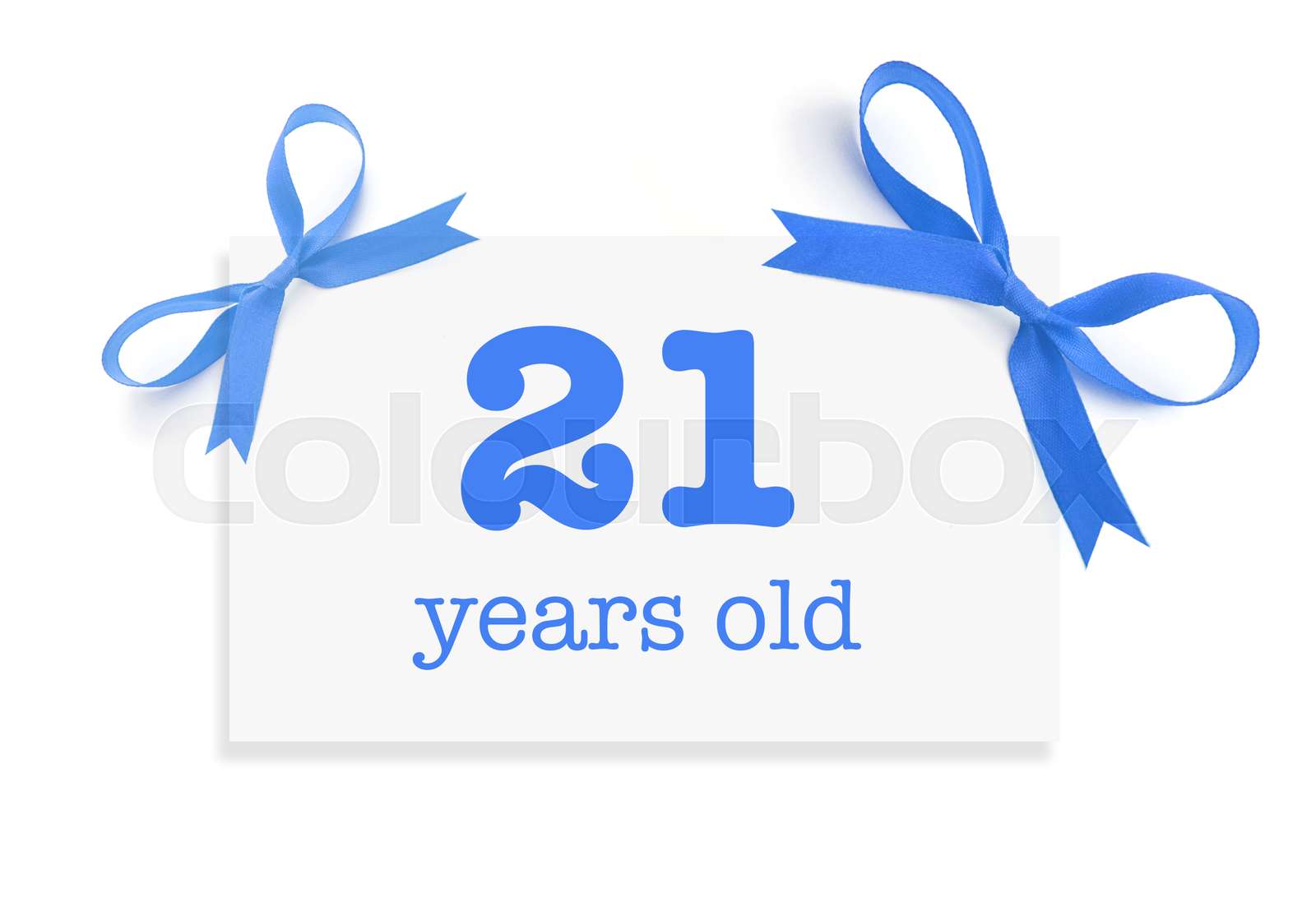 21 years old | Stock image | Colourbox