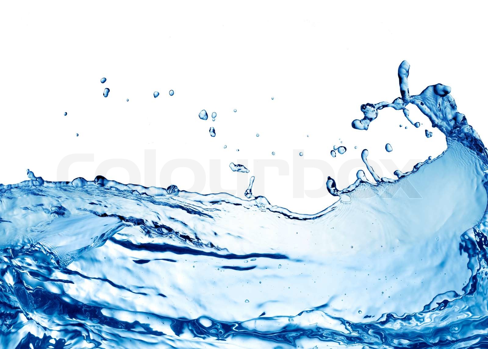 Water splashing | Stock image | Colourbox