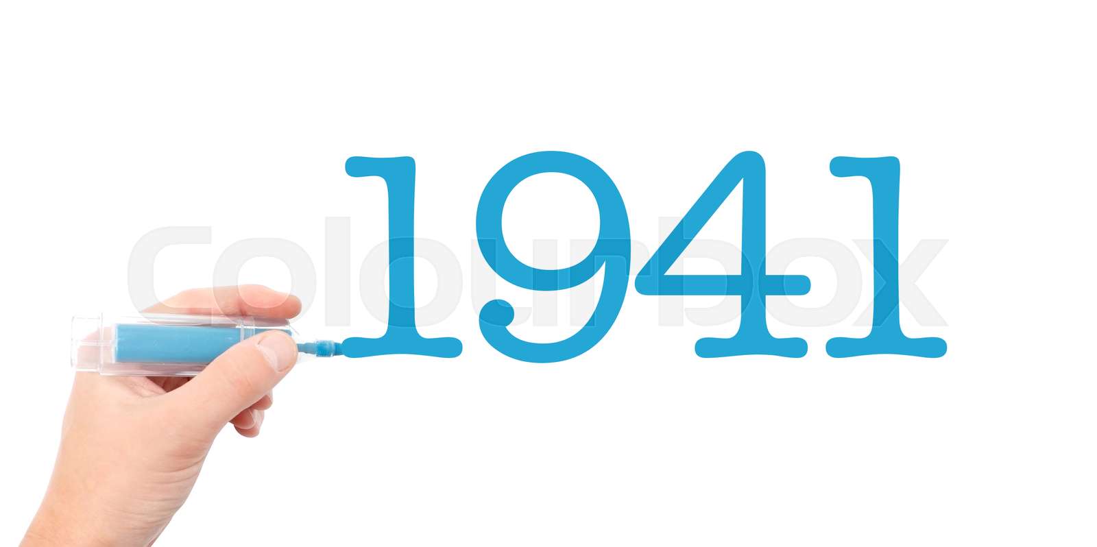 The year of 1941 | Stock image | Colourbox