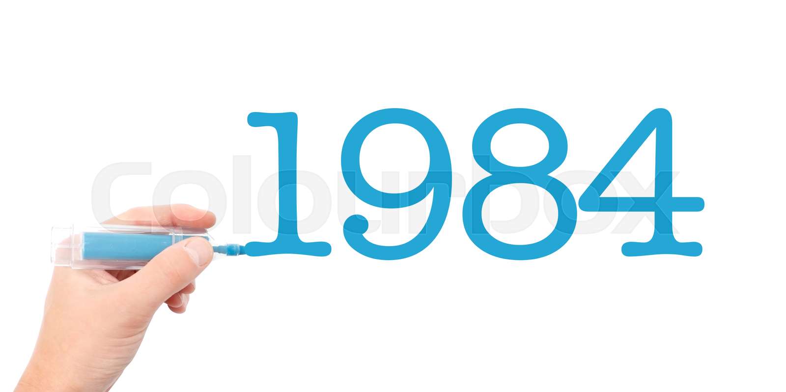 The year of 1984 | Stock image | Colourbox