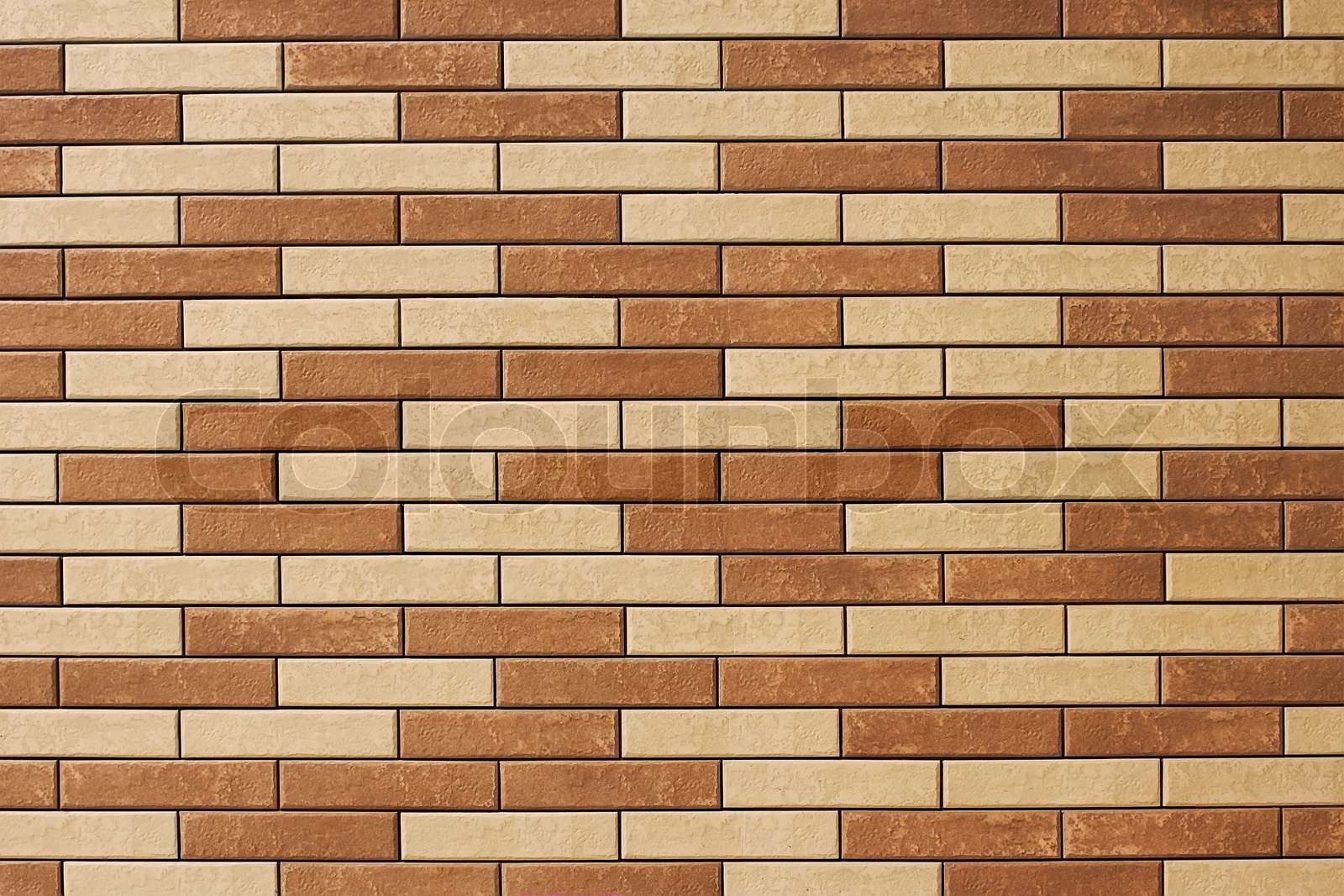 Detail der Wand mit Fliesen | Stock Bild | Colourbox