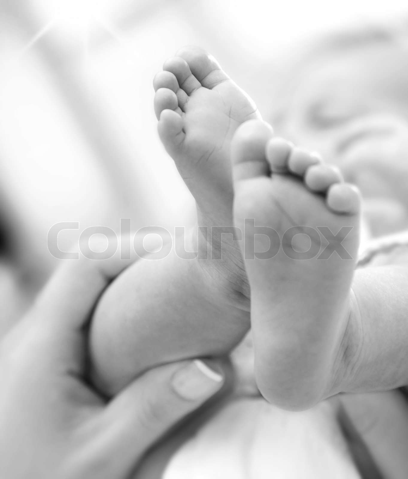 Baby-Füße | Stock Bild | Colourbox
