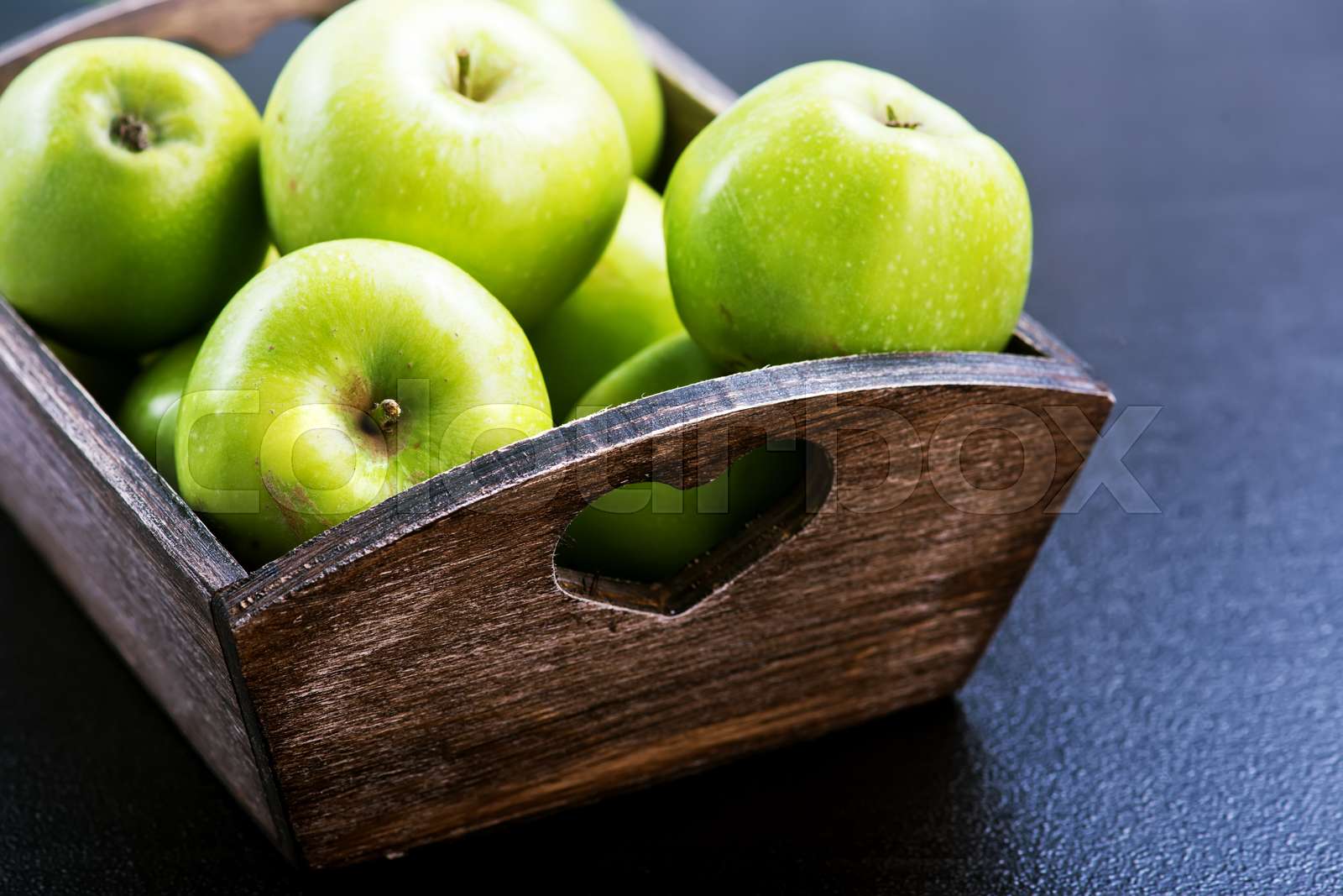 crop of apples | Stock image | Colourbox