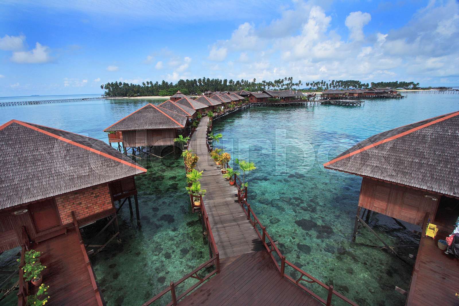 Mabul Island Resort | Stock image | Colourbox