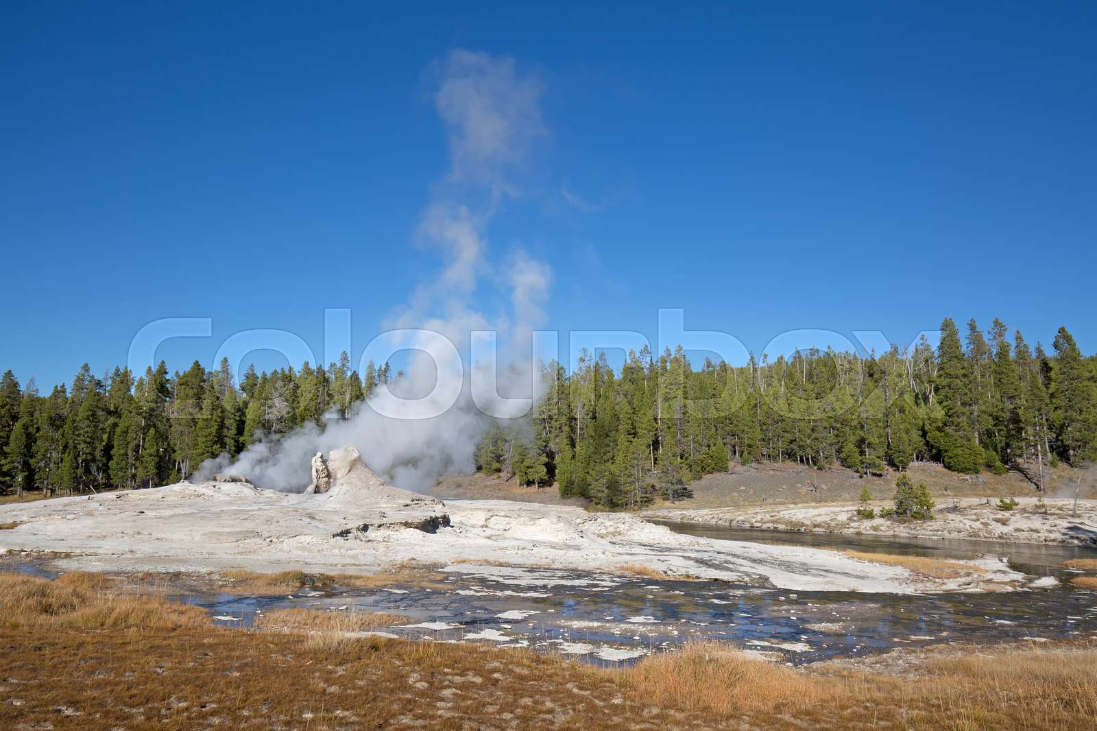 Geyser | Stock image | Colourbox