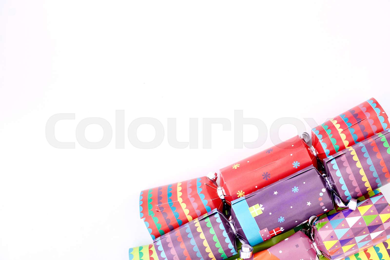 Colorful Christmas Bon Bons | Stock image | Colourbox