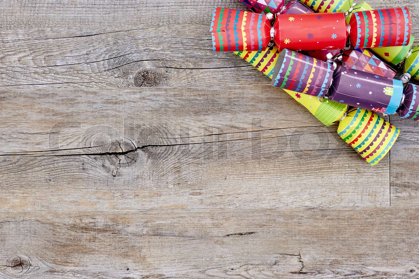 Colorful Christmas Bon Bons | Stock image | Colourbox