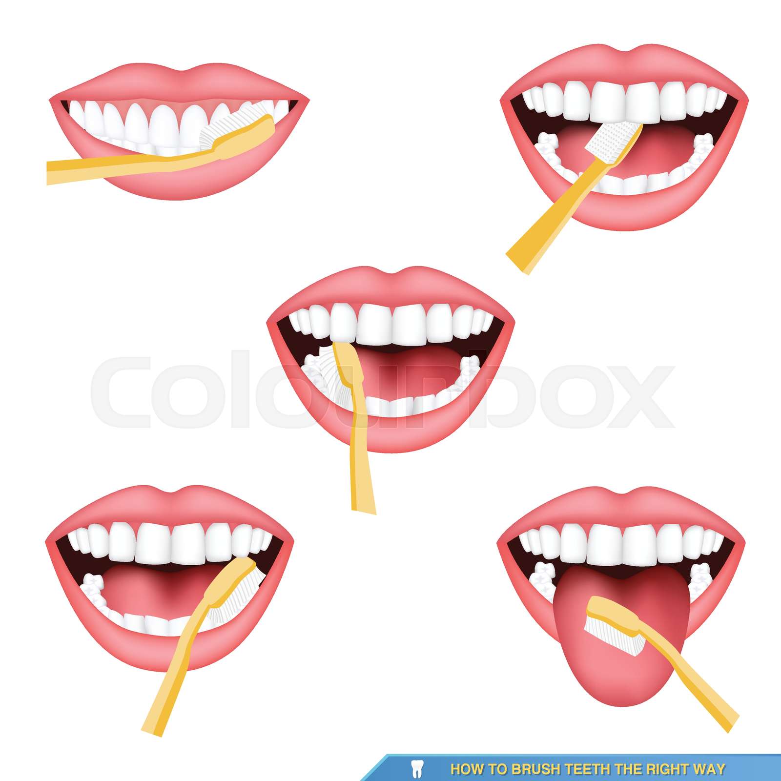 Brush My Teeth Clipart