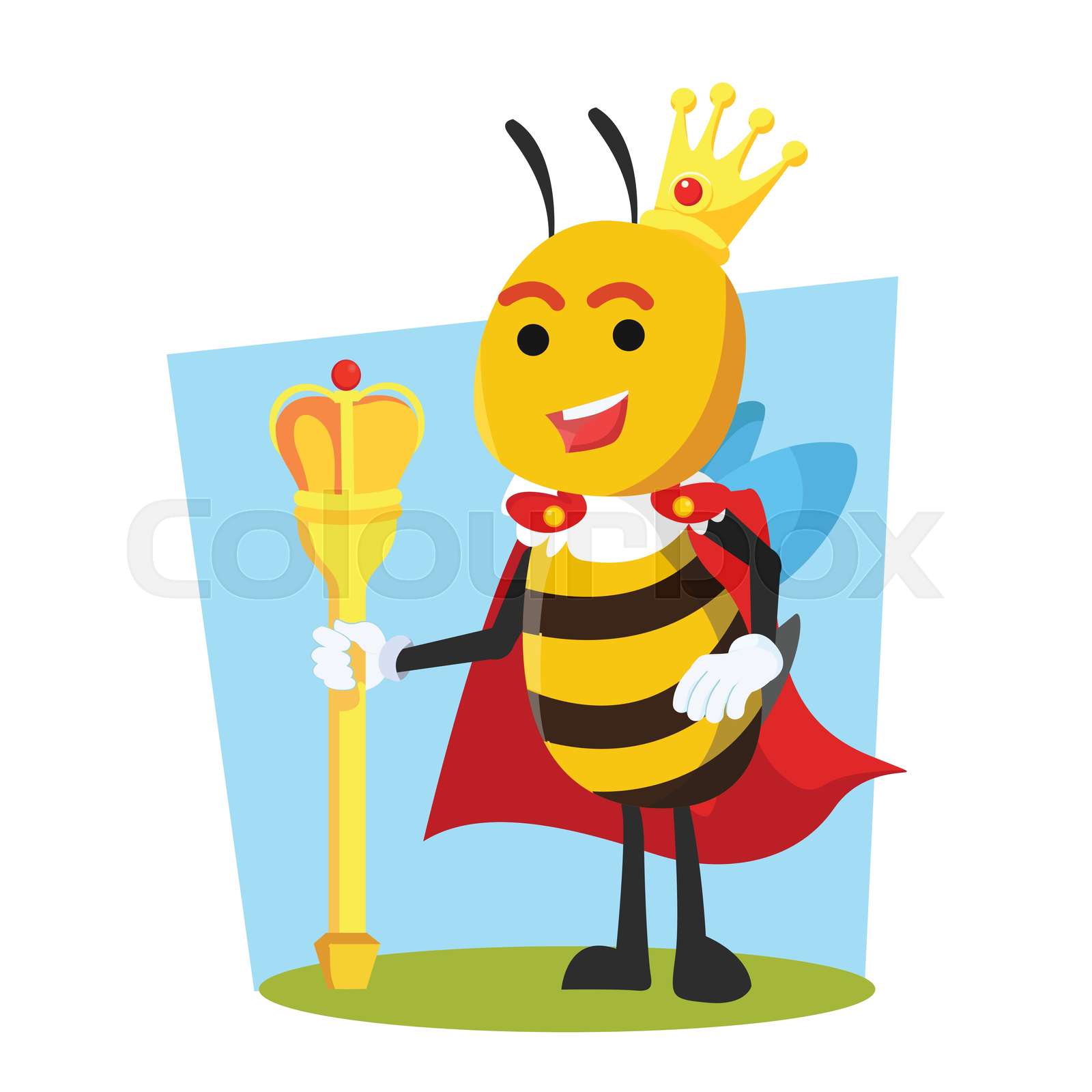 king of bee vector illustration design | Stock vector | Colourbox