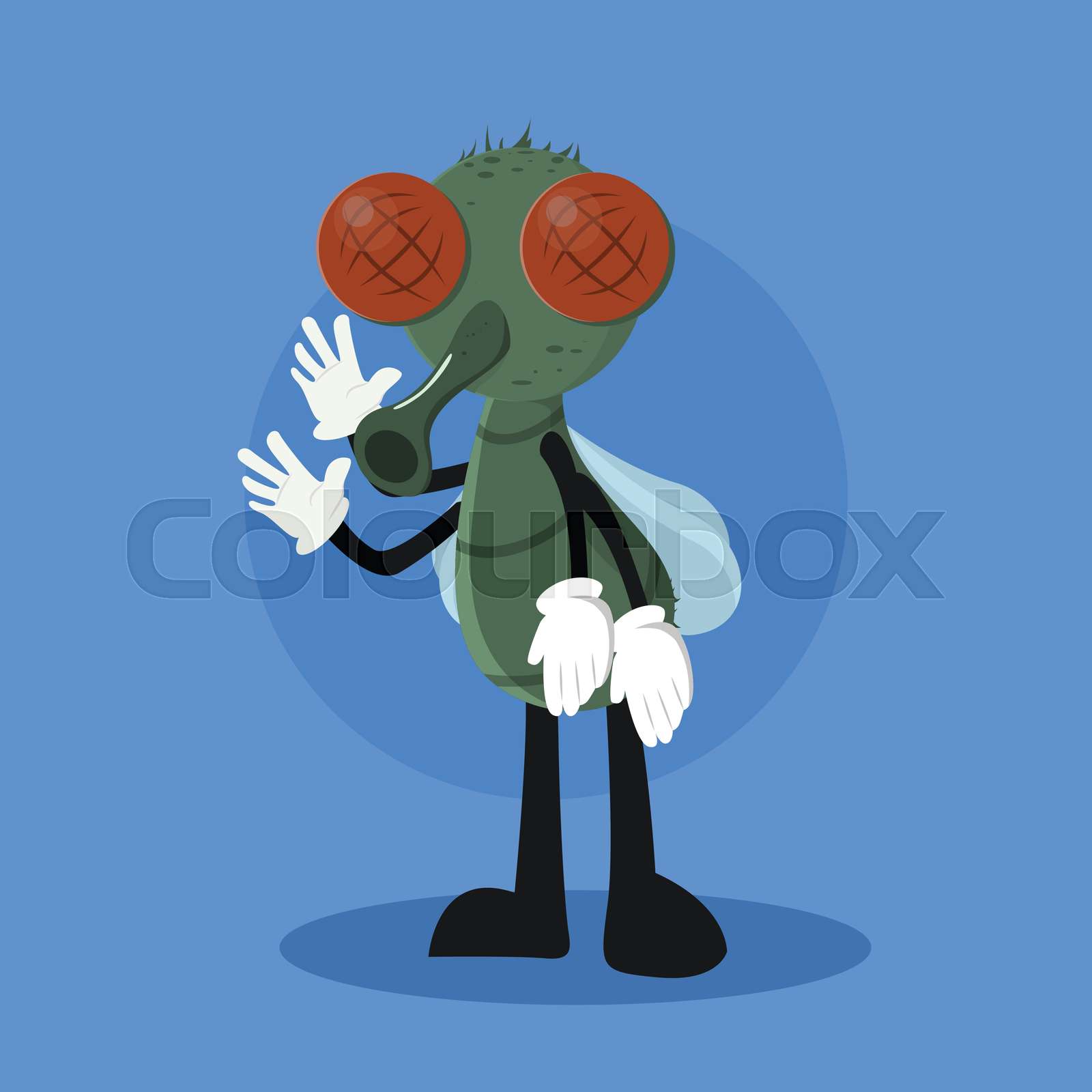 fly vector illustration design | Stock vector | Colourbox