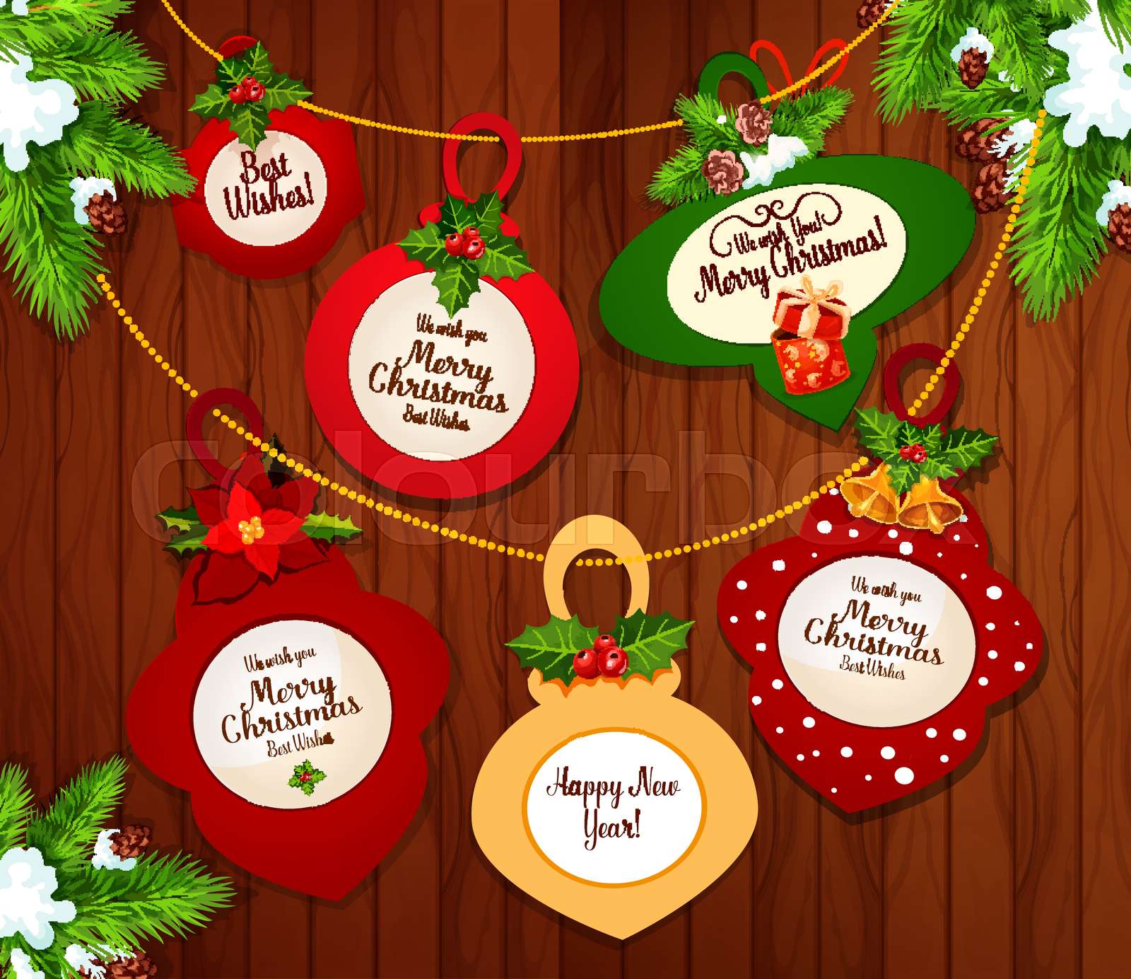 christmas-and-new-year-greeting-card-design-stock-vector-colourbox