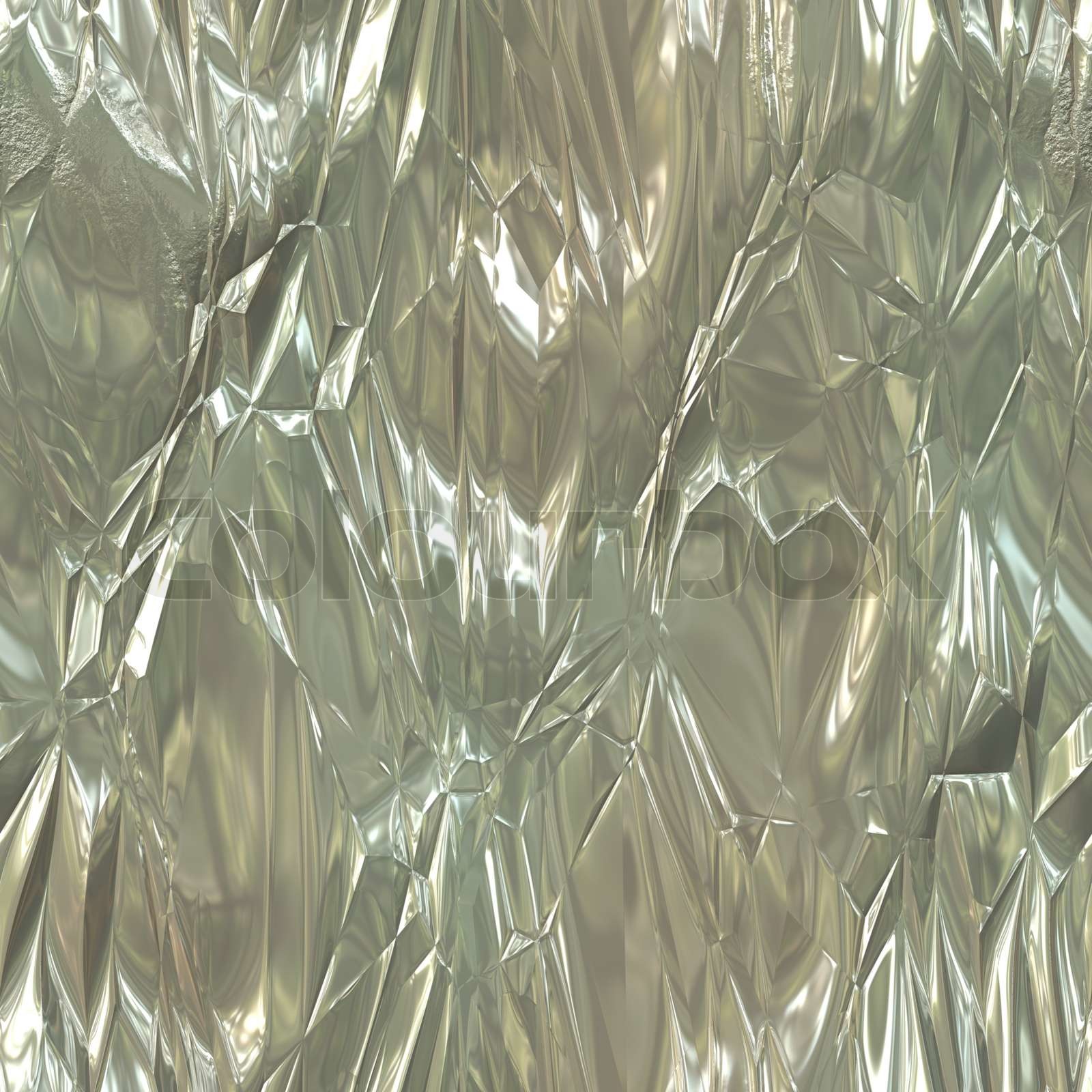 Eine faltige Alufolie Textur, die große Werke als Hintergrund | Stock ...