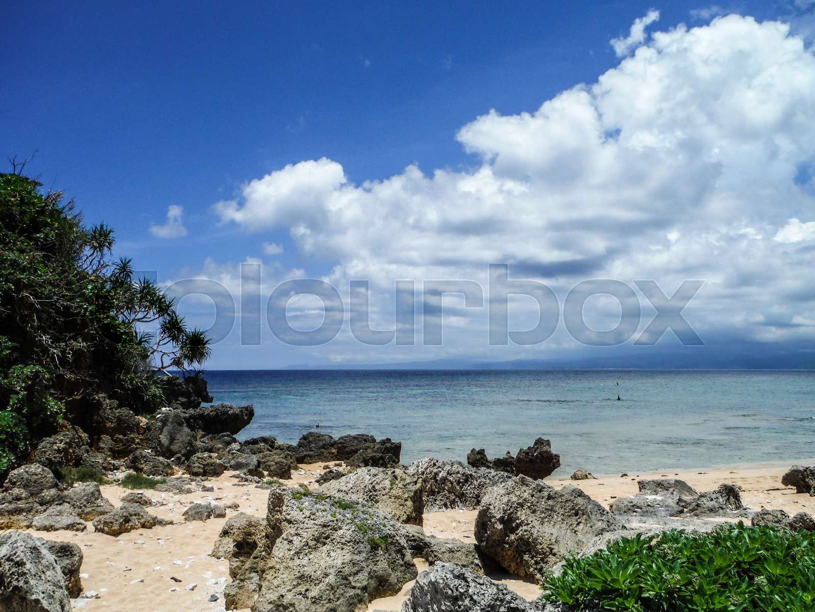 Beach on Kouri Island | Stock image | Colourbox