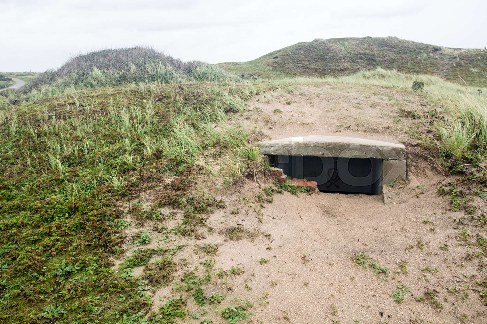 Bunker in the North Holland Dunes | Stock image | Colourbox