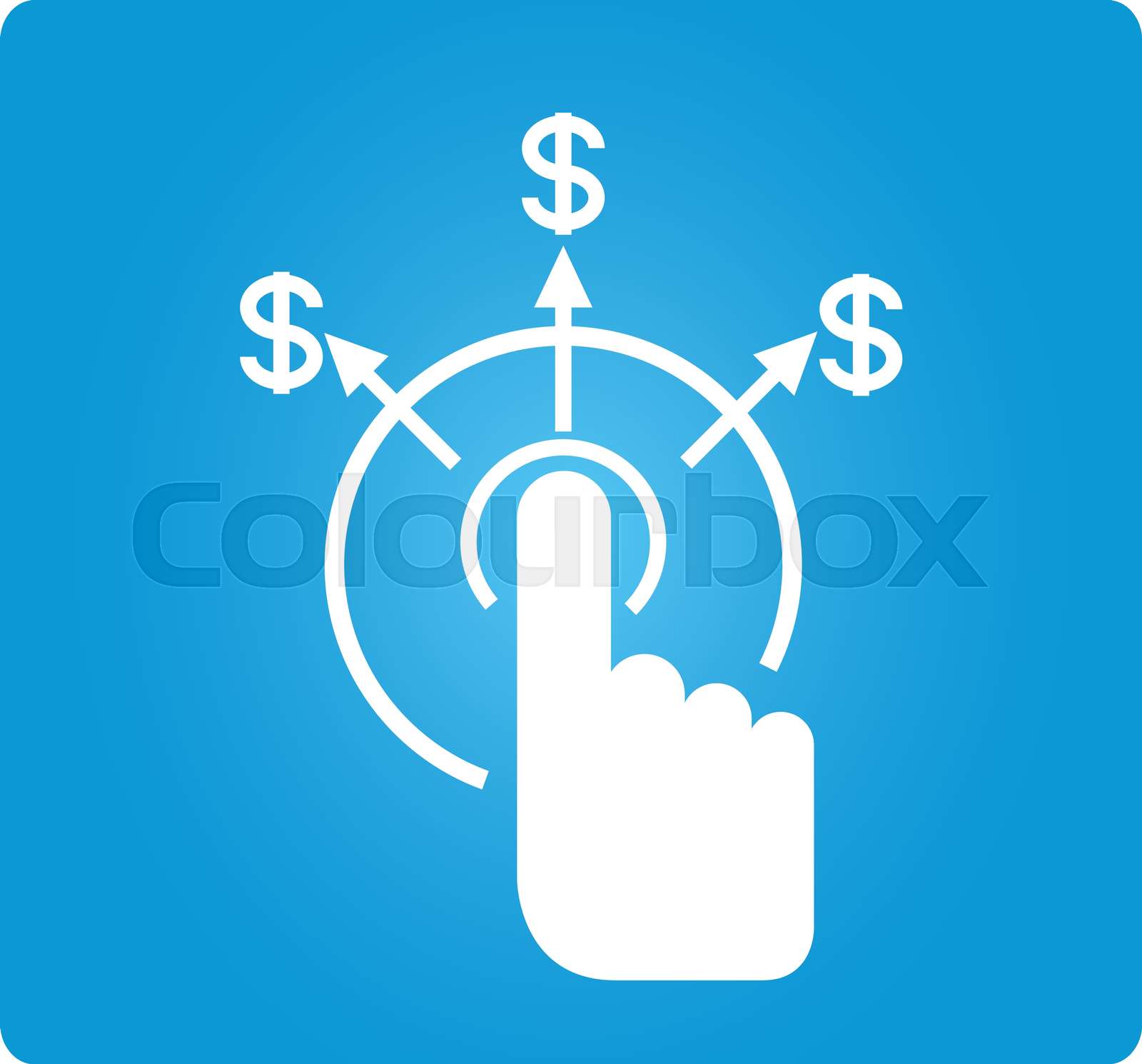 money distribution | Stock vector | Colourbox