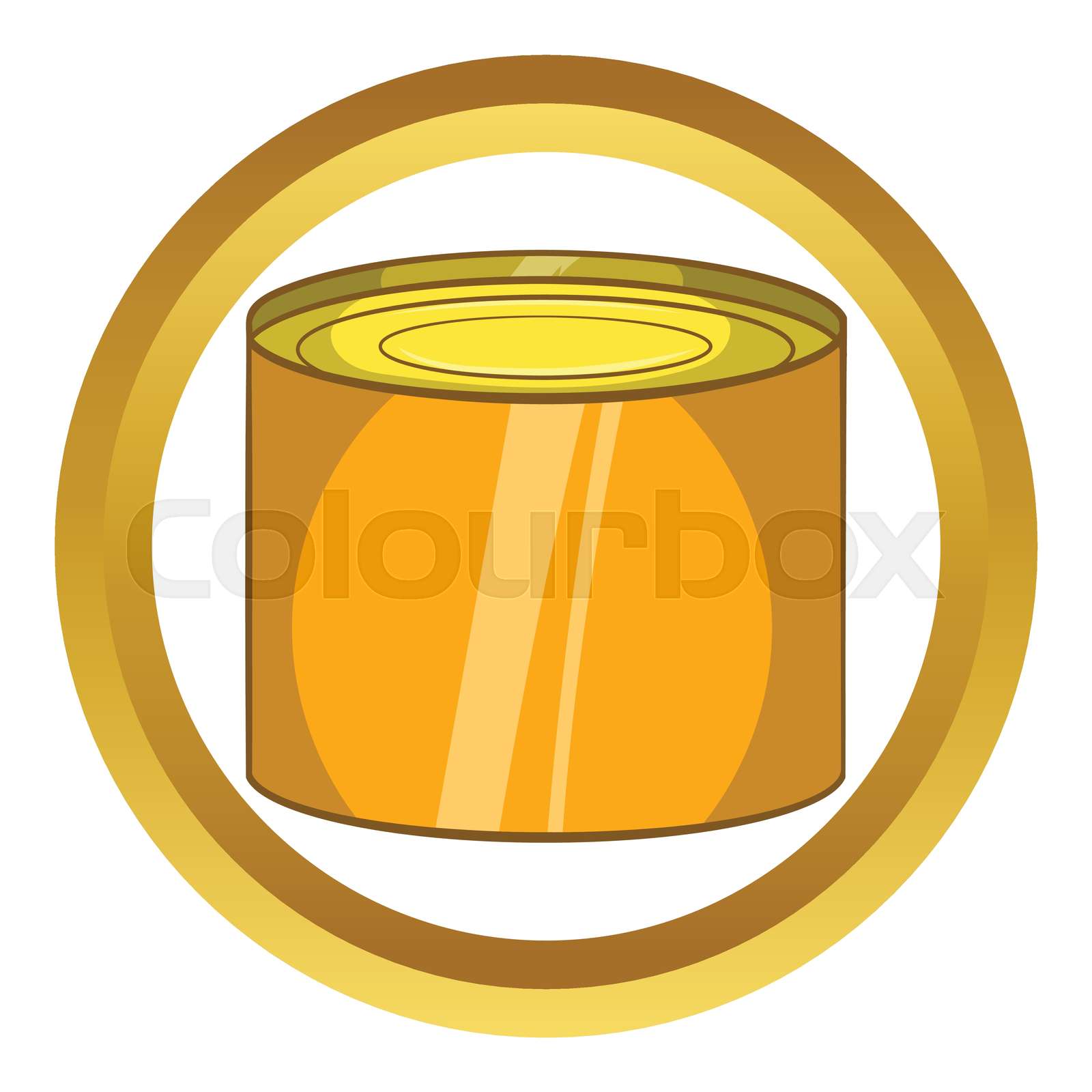 cartoon, blech, verpackung | Stock-Vektor | Colourbox