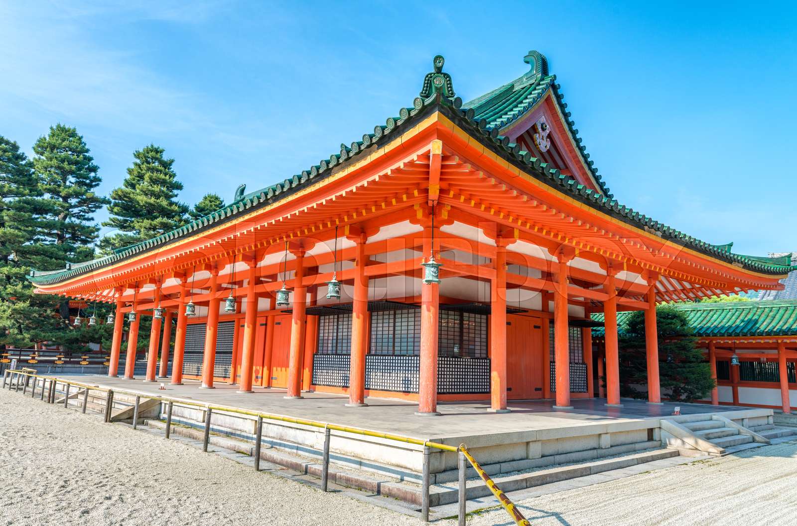 Heian Shrine, Kyoto, Japan | Stock image | Colourbox