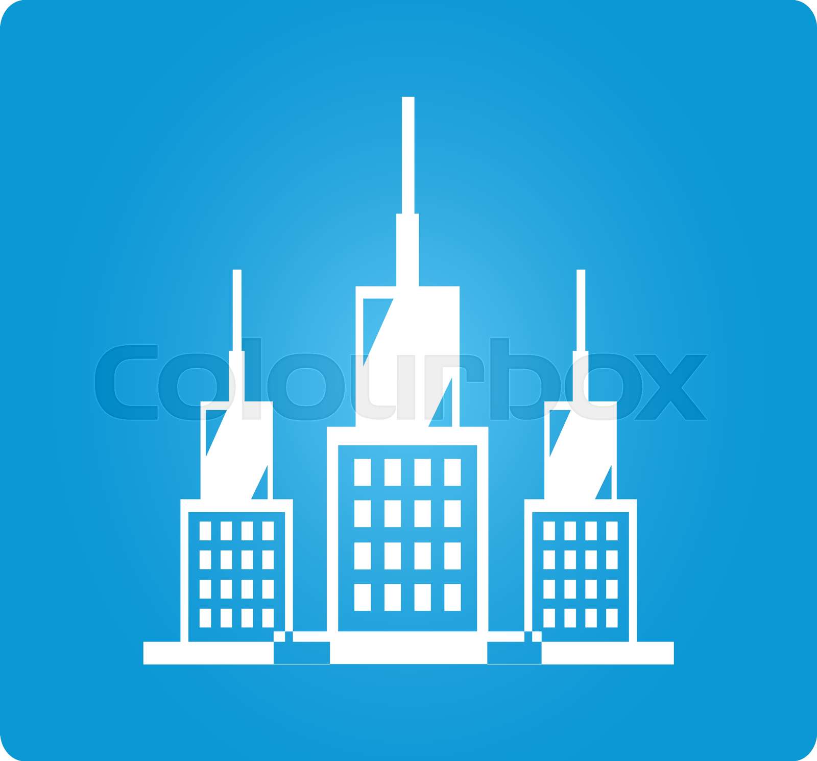 office building | Stock vector | Colourbox