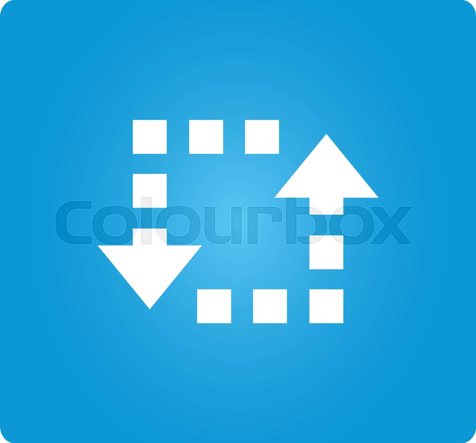 reload icon | Stock vector | Colourbox