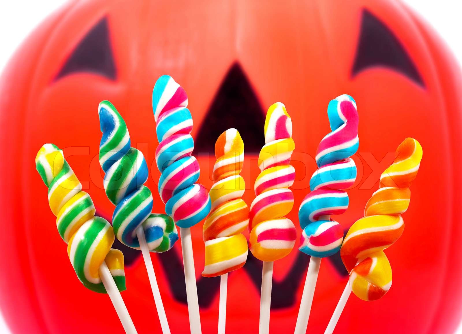 Twisted Candy For Halloween Trick Or Treat | Stock image | Colourbox