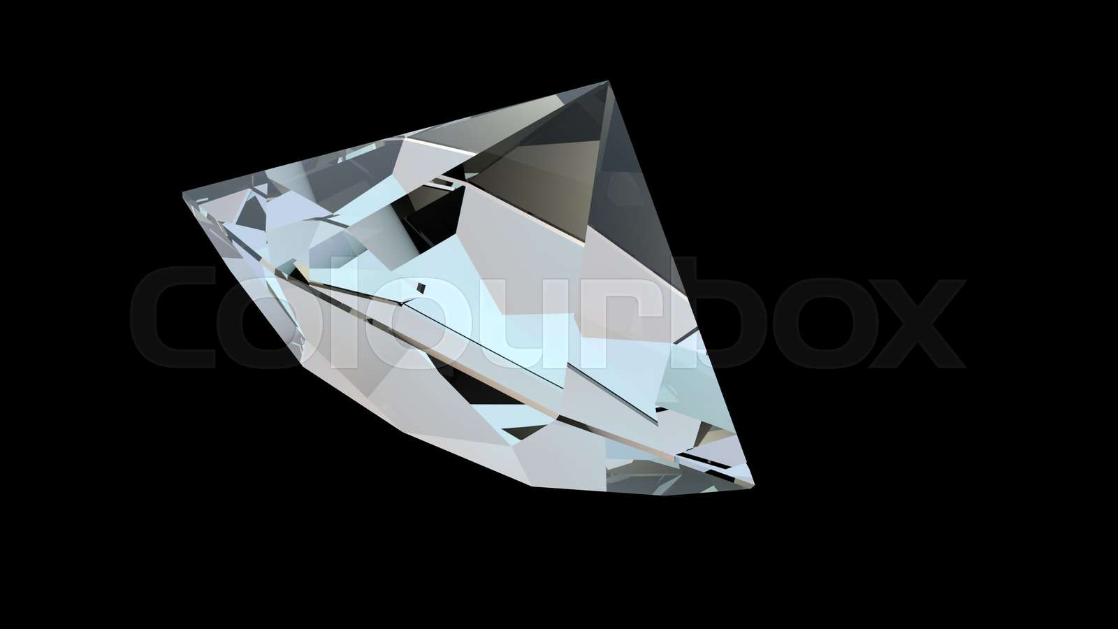 Rotating diamond 4k | Stock video | Colourbox