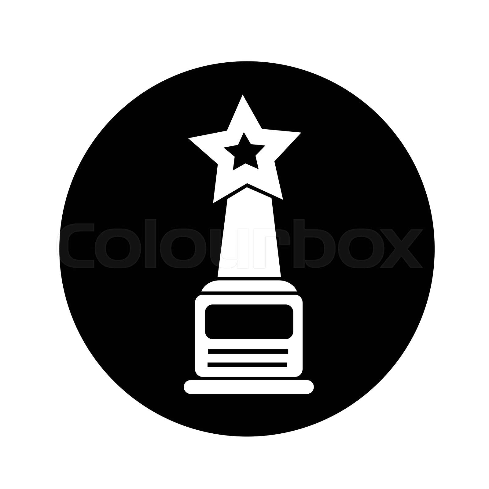 star award icon illustration design | Stock vector | Colourbox