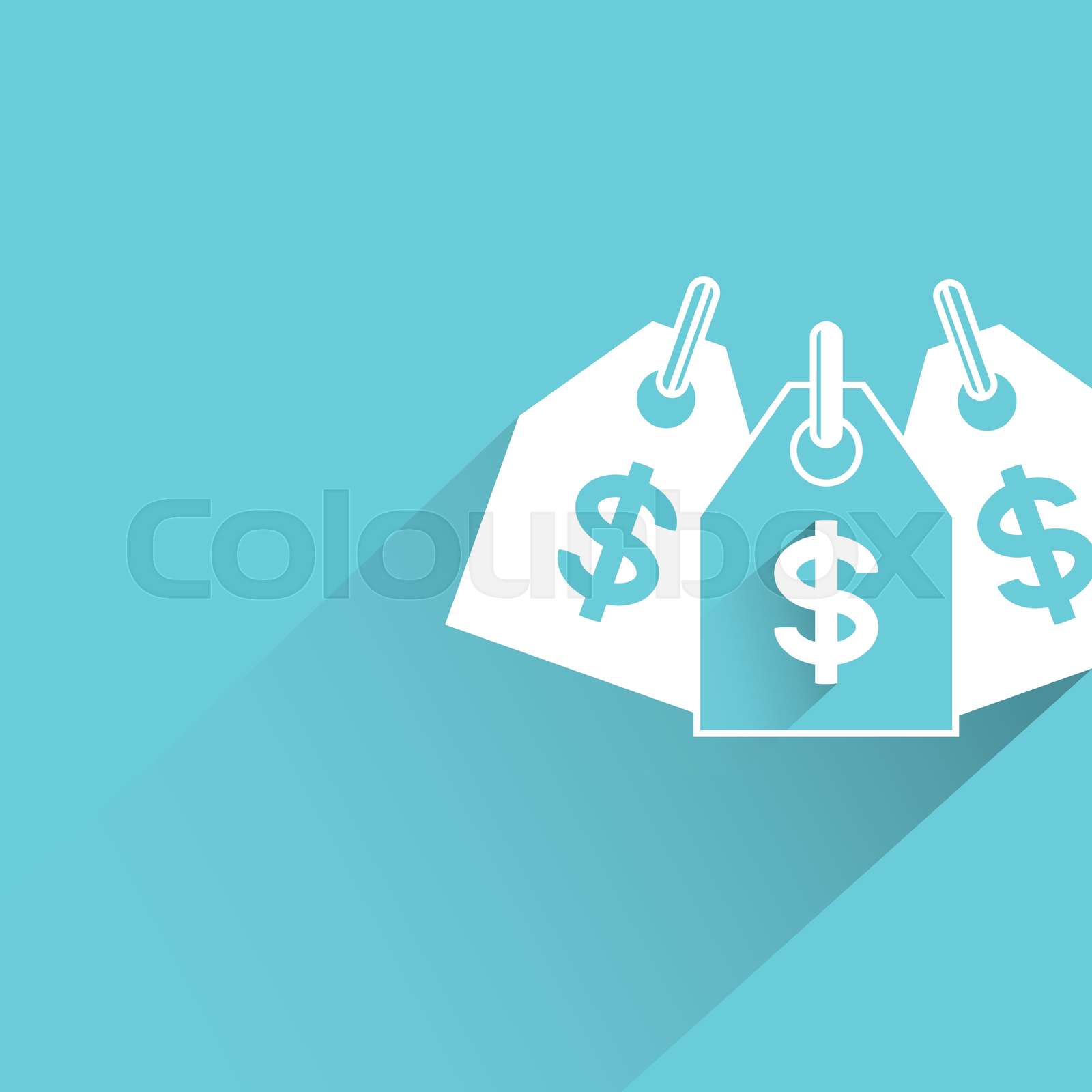 preis, icon, gruß | Stock-Vektor | Colourbox