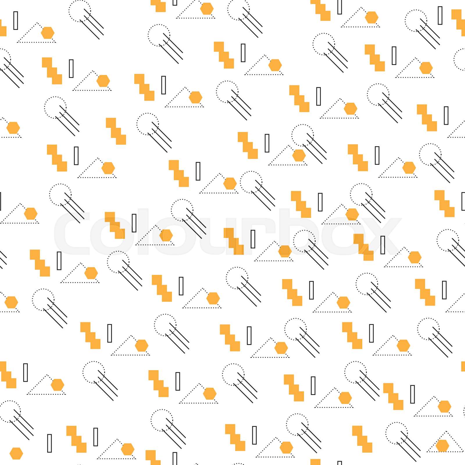 muster, monochrom, struktur | Stock-Vektor | Colourbox