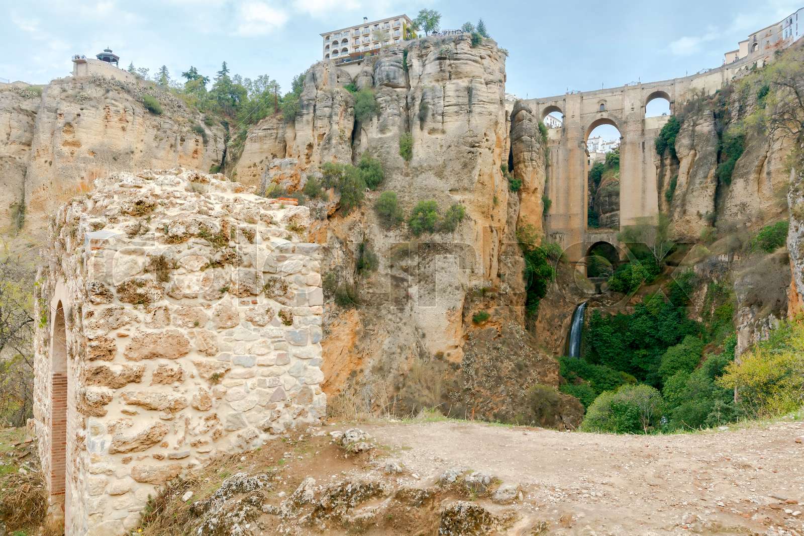 Ronda. New Bridge. | Stock image | Colourbox
