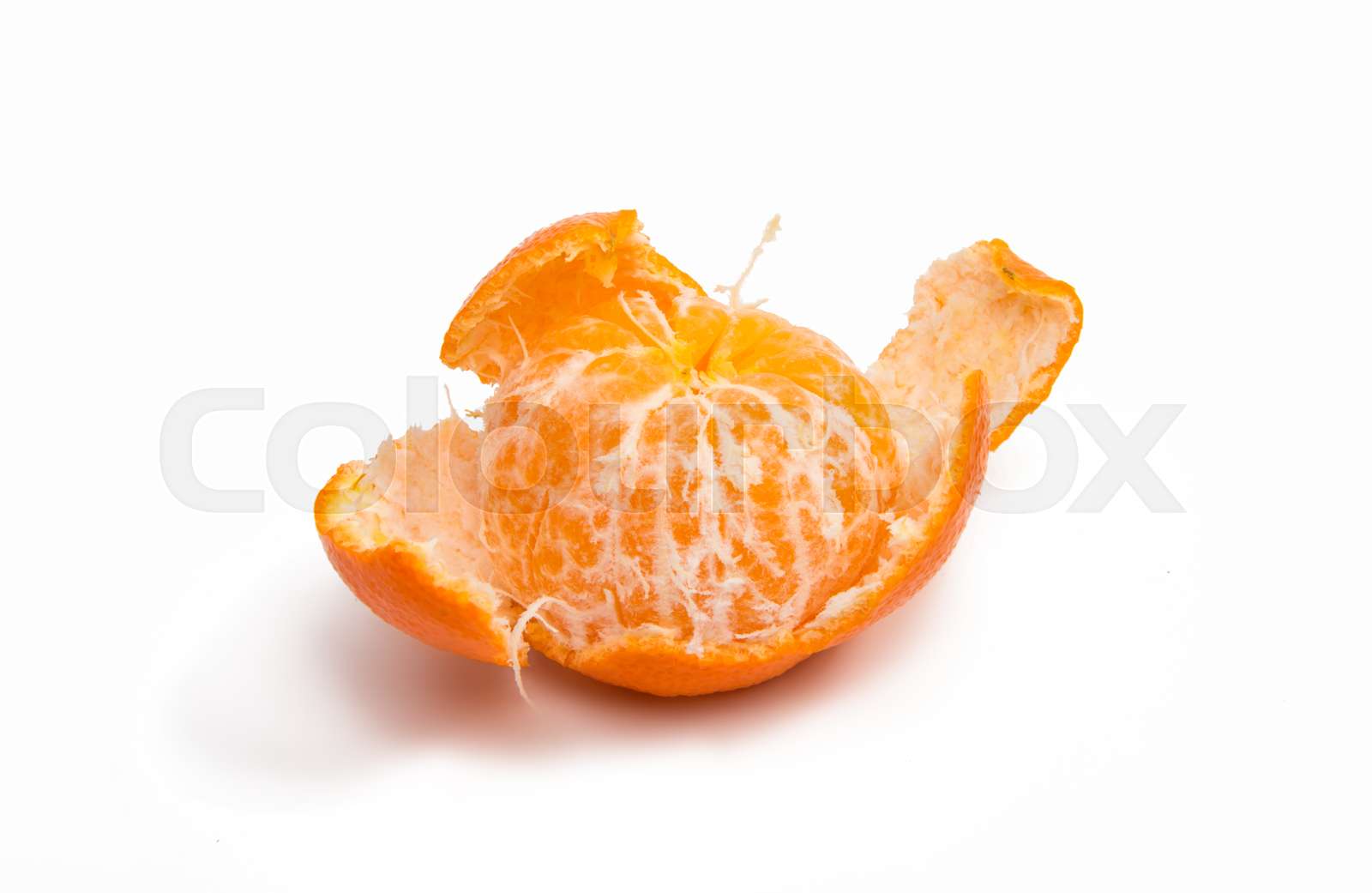 tangerine isolated | Stock image | Colourbox