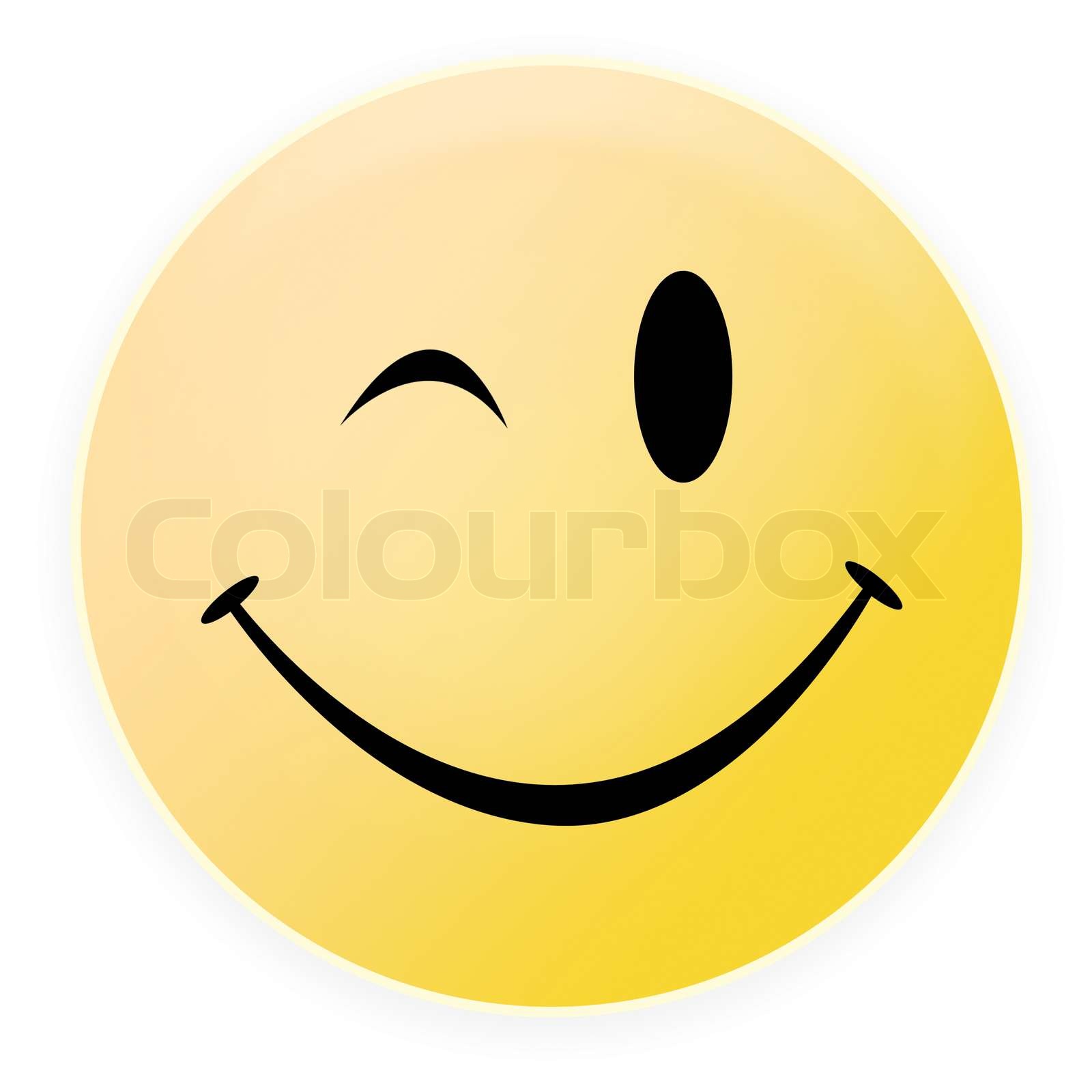 Smiley | Stock image | Colourbox