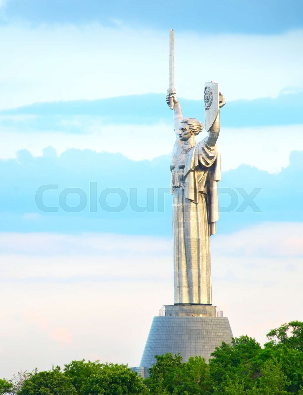 Mother Motherland statue. Kiev, Ukraine | Stock image | Colourbox