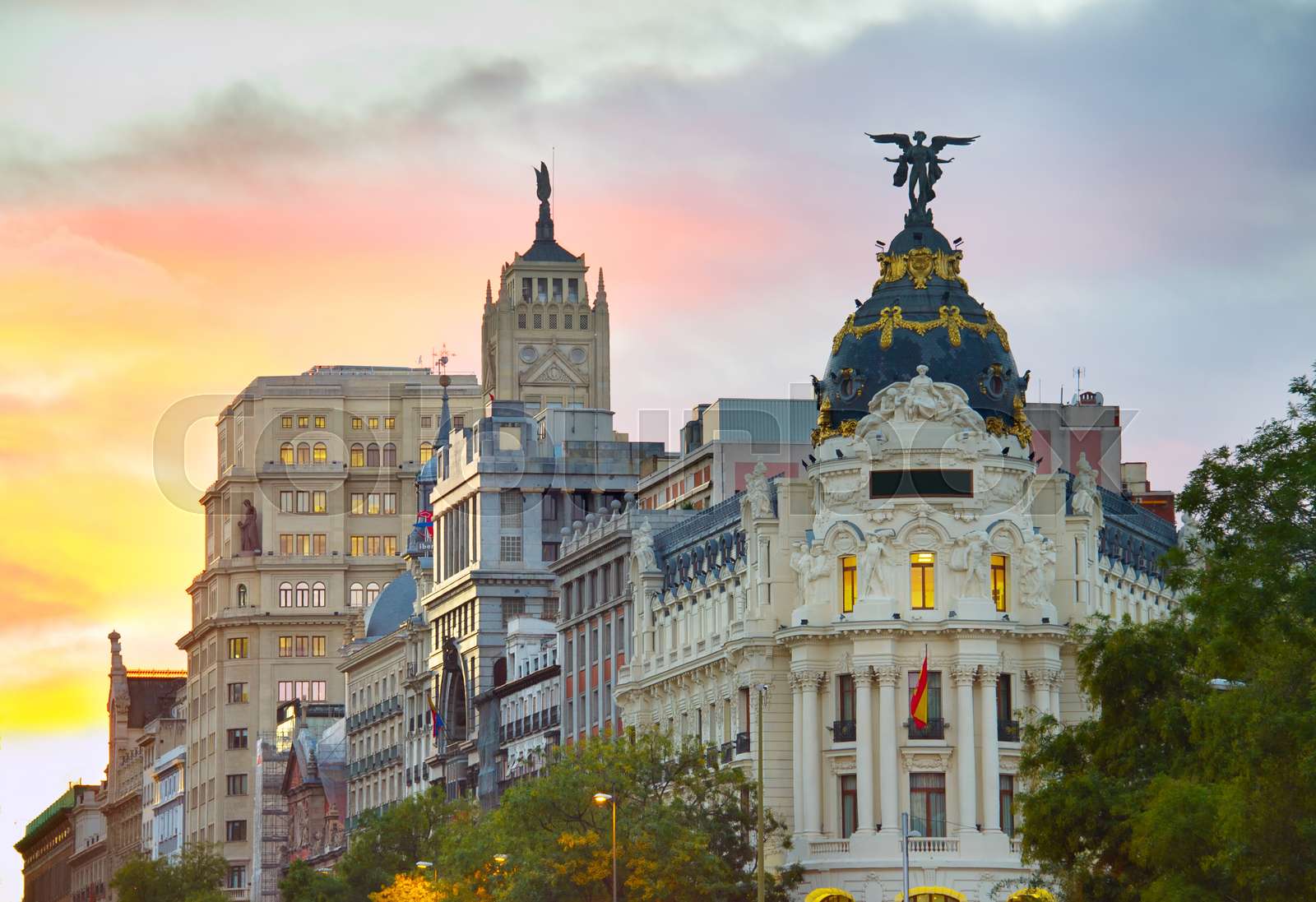 Madrid landmarks, Spain | Stock image | Colourbox