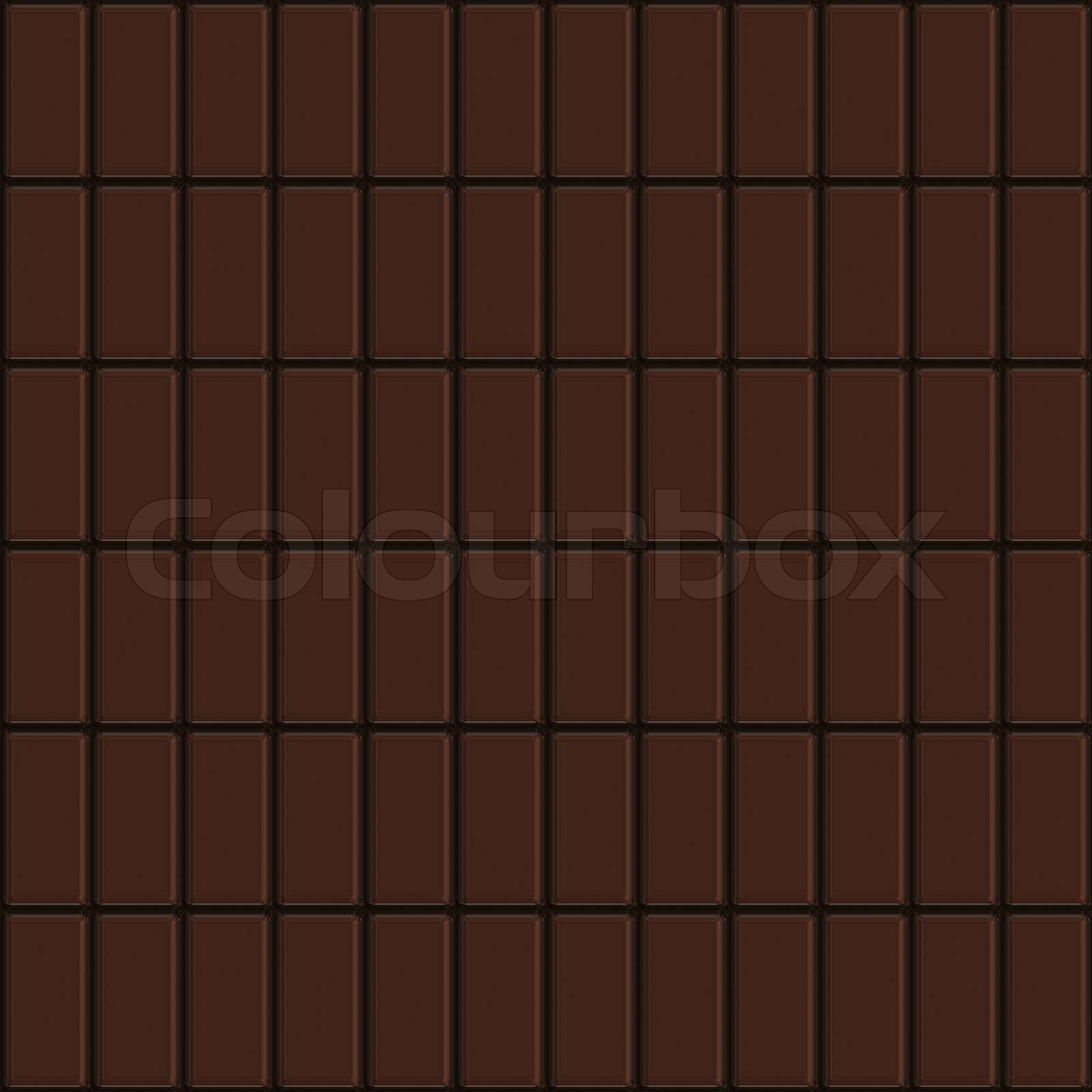 Seamless chocolate bars texture that tiles as a pattern | Stock image ...