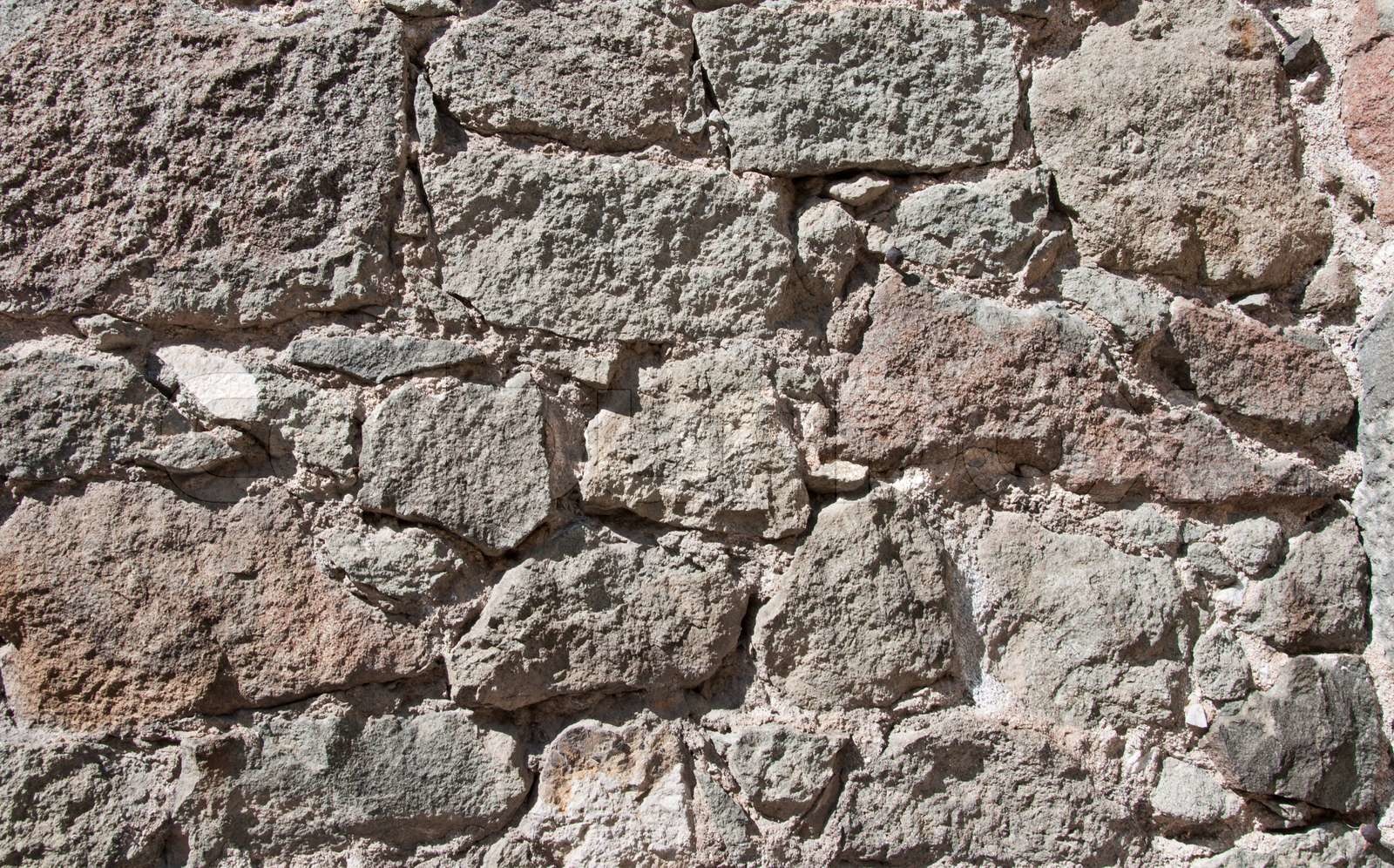 The texture old masonry stonework, wall of stone tower | Stock image ...