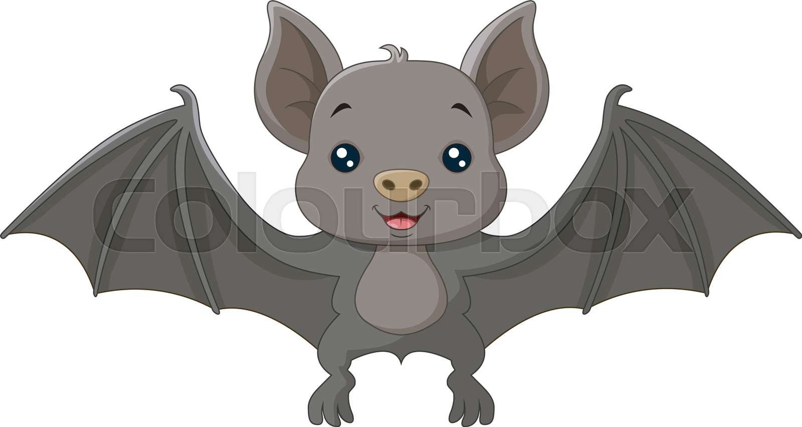 flagermus, vampyr, øje | Stock vektor | Colourbox