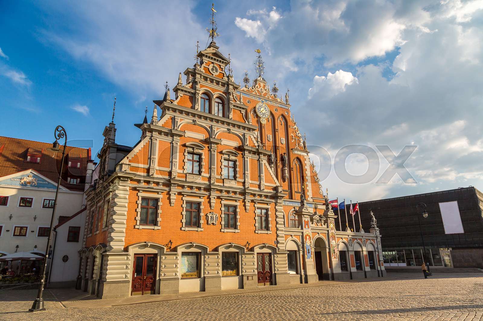 House of the Blackheads in Riga | Stock image | Colourbox