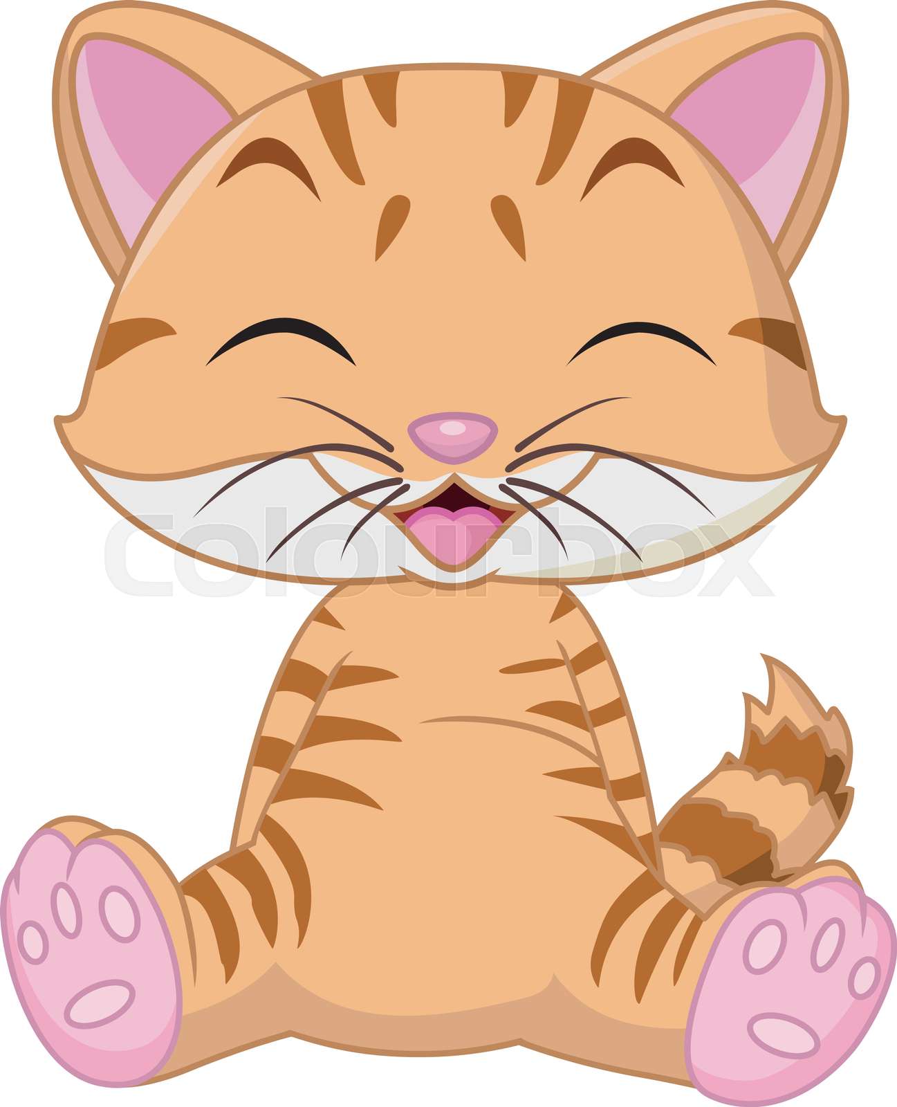 Happy Cat Clipart