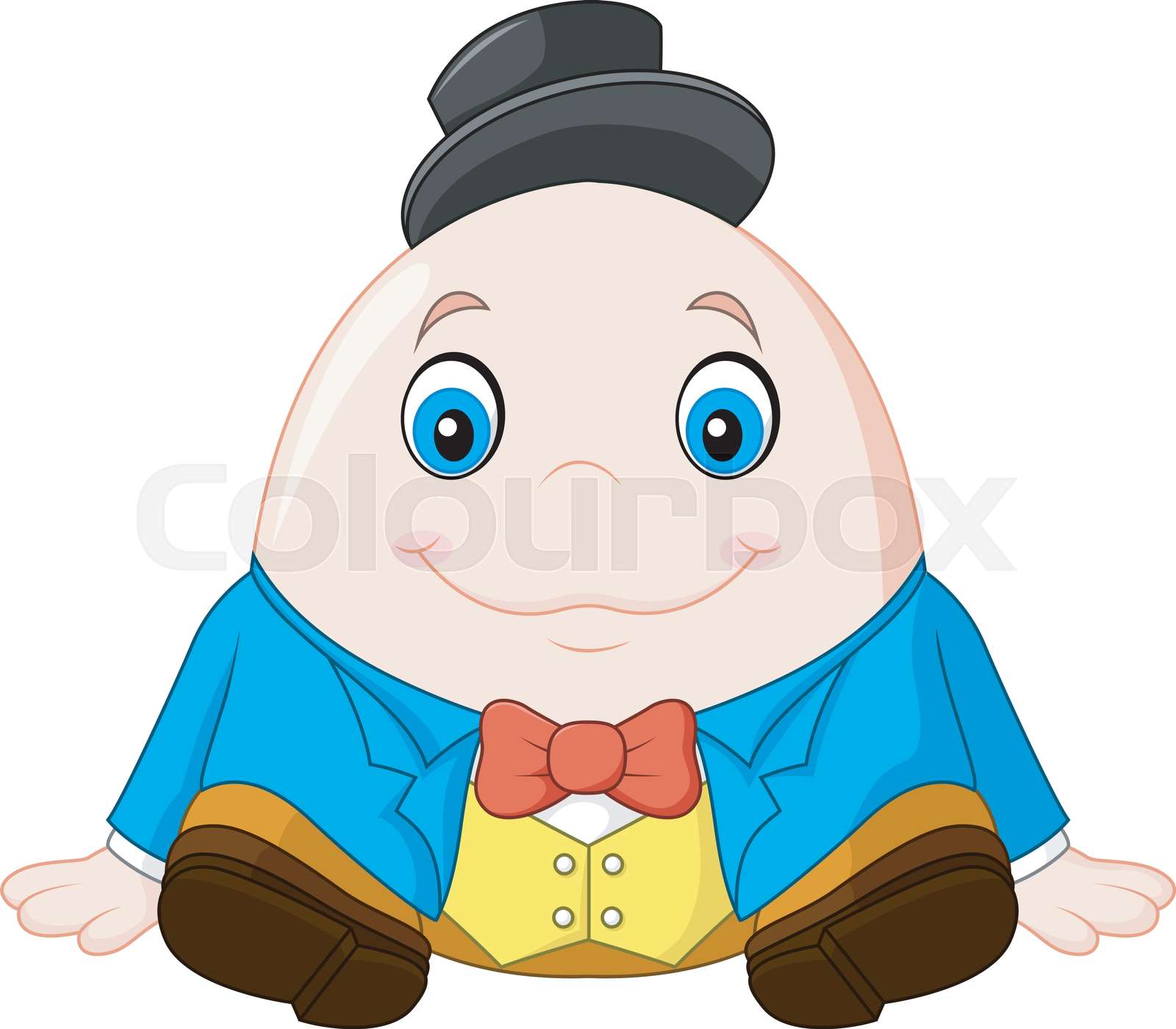 Humpty Dumpty Cartoon | Stock vector | Colourbox