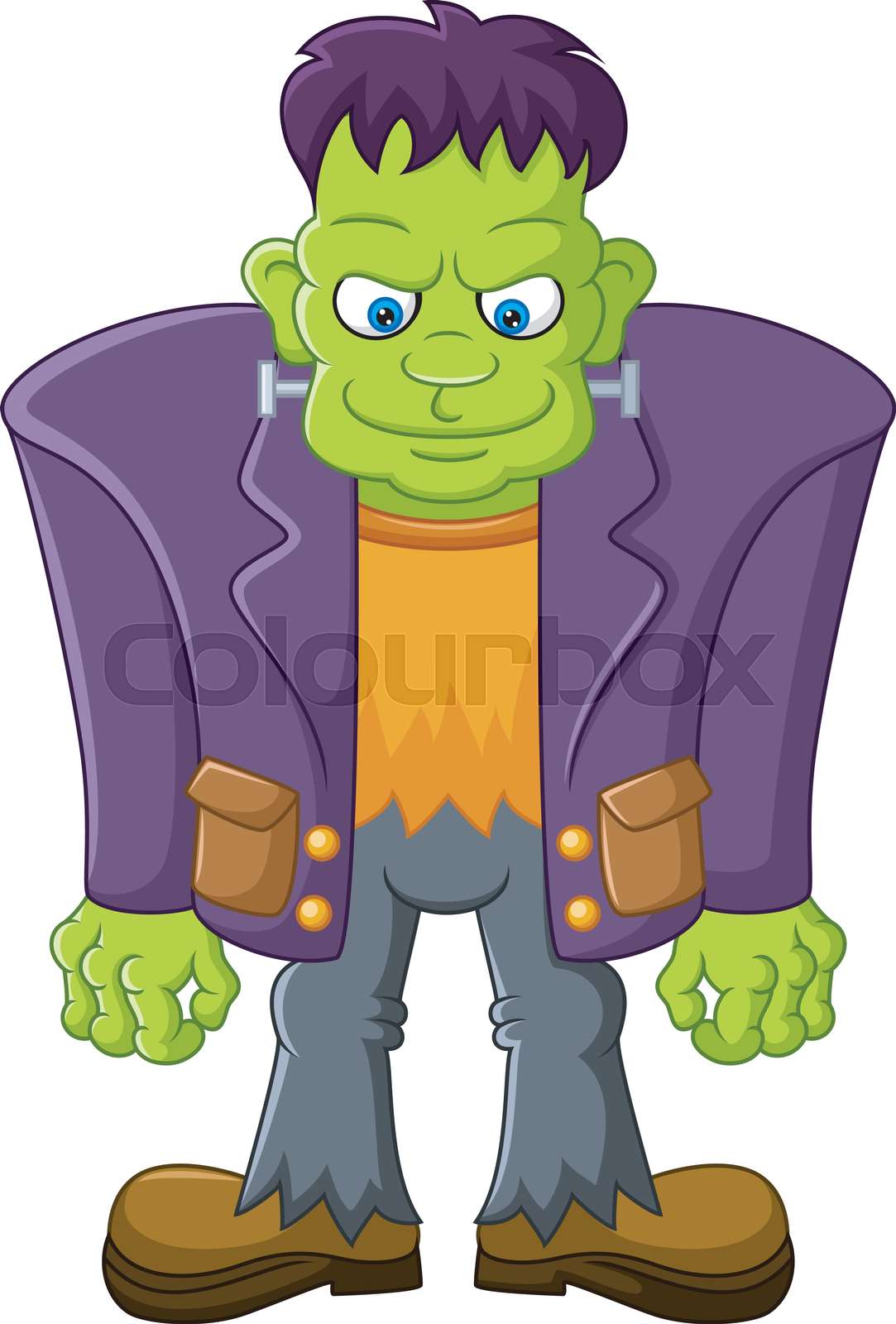 Cartoon Frankenstein Character | Stock vector | Colourbox