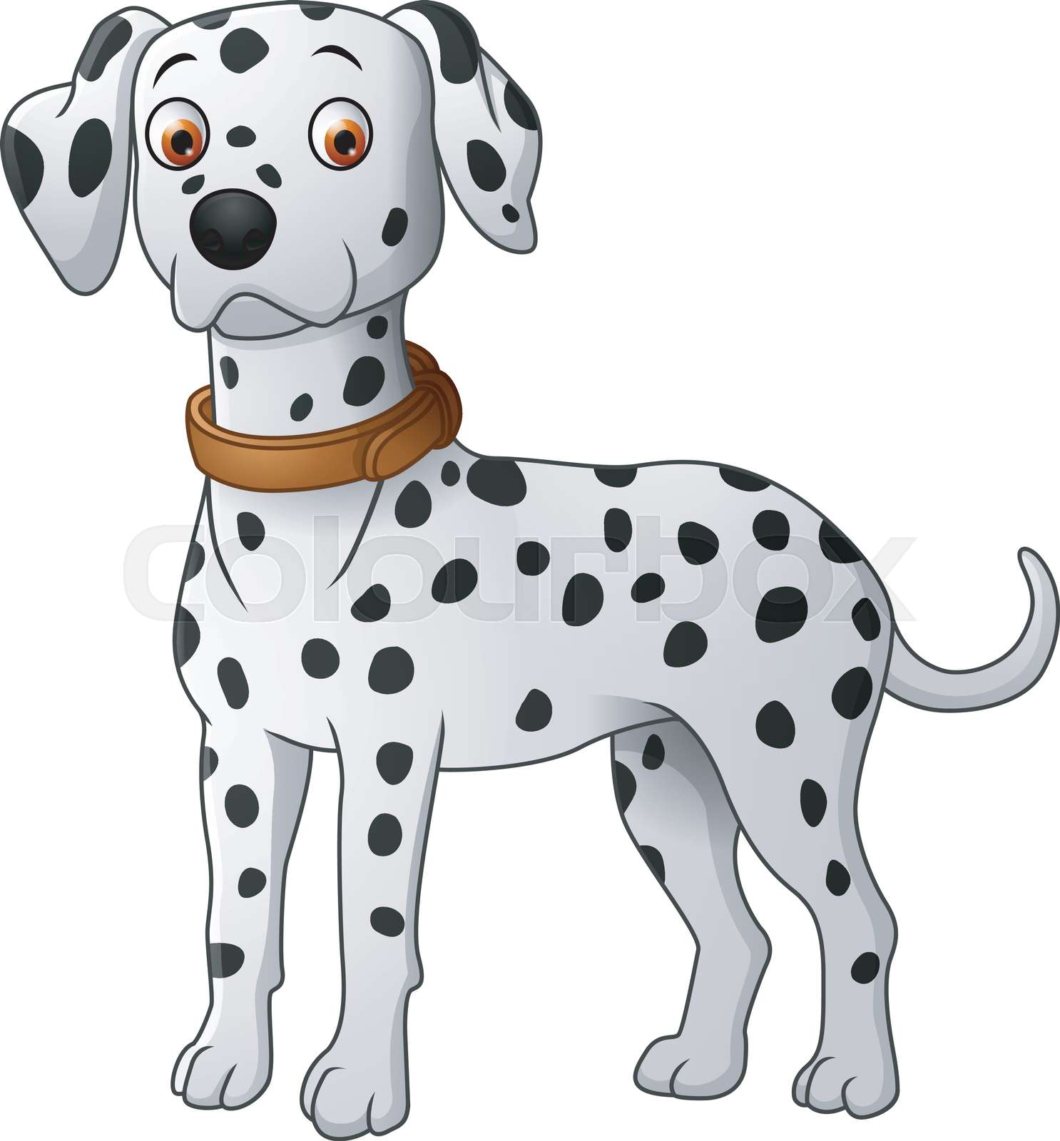 Dalmatian cartoon | Stock vector | Colourbox