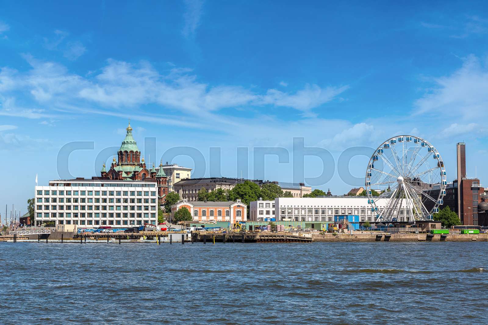 Port in Helsinki | Stock image | Colourbox