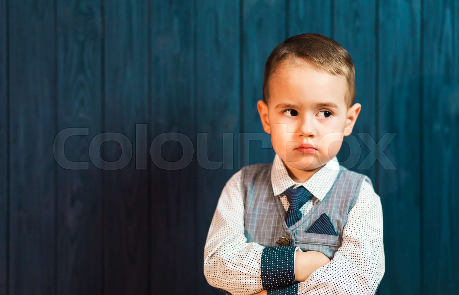 kind, business, baby | Stock Bild | Colourbox