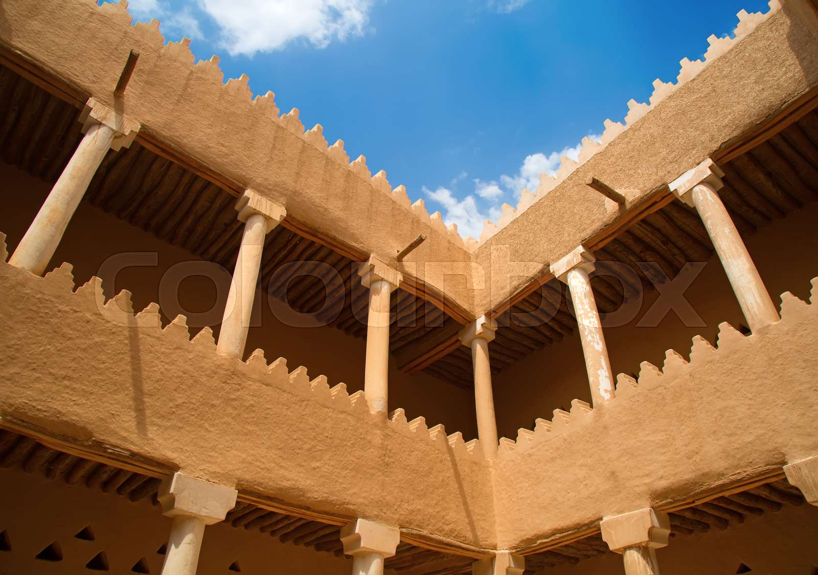 Old arabic city | Stock image | Colourbox