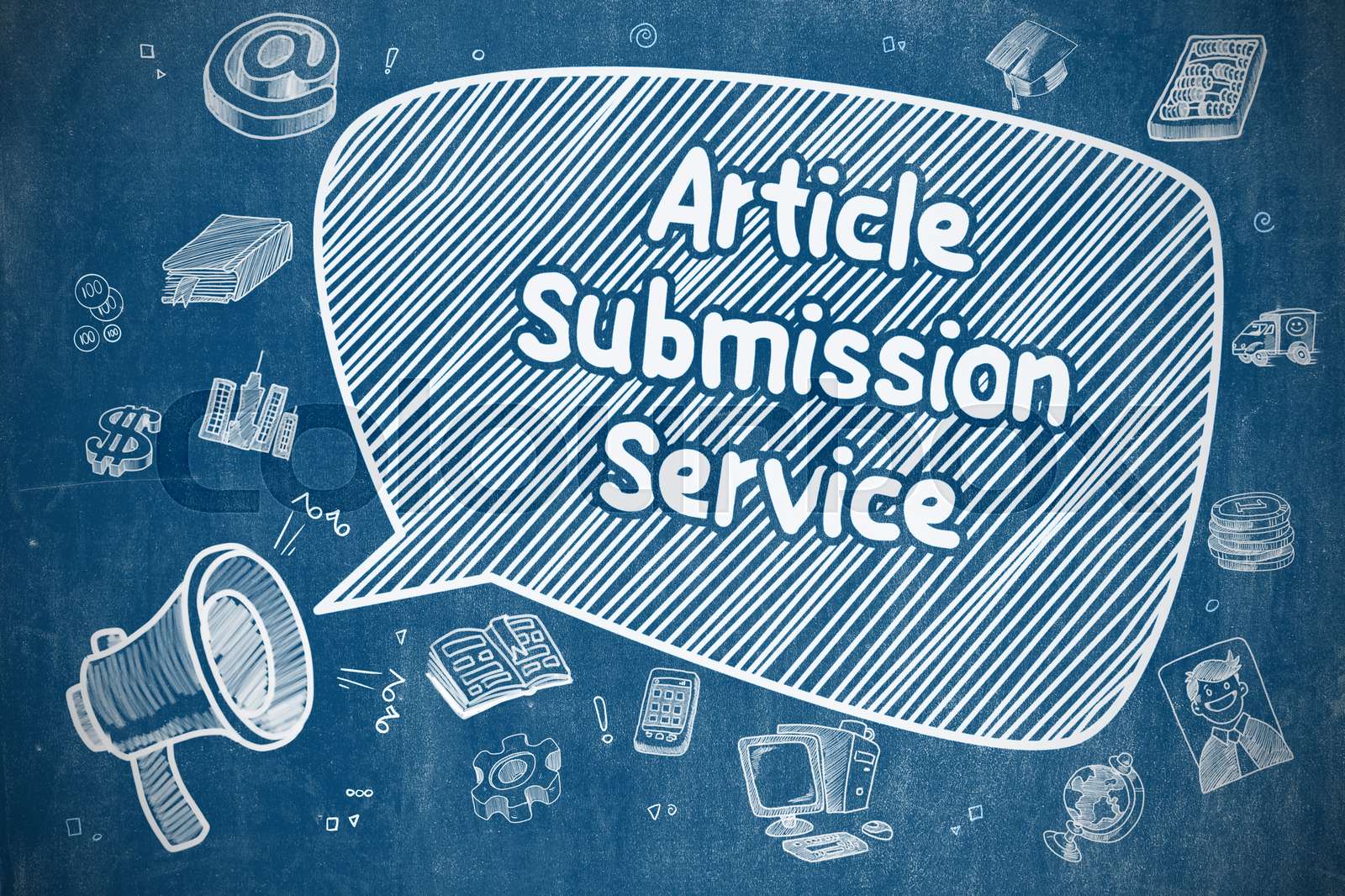 Article Submission Service - Business Concept. | Stock image | Colourbox